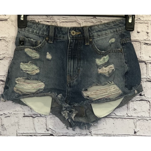 KanCan | Shorts | Kancan Womens Shorts Estilo Ripped Cutoff Tattered ...